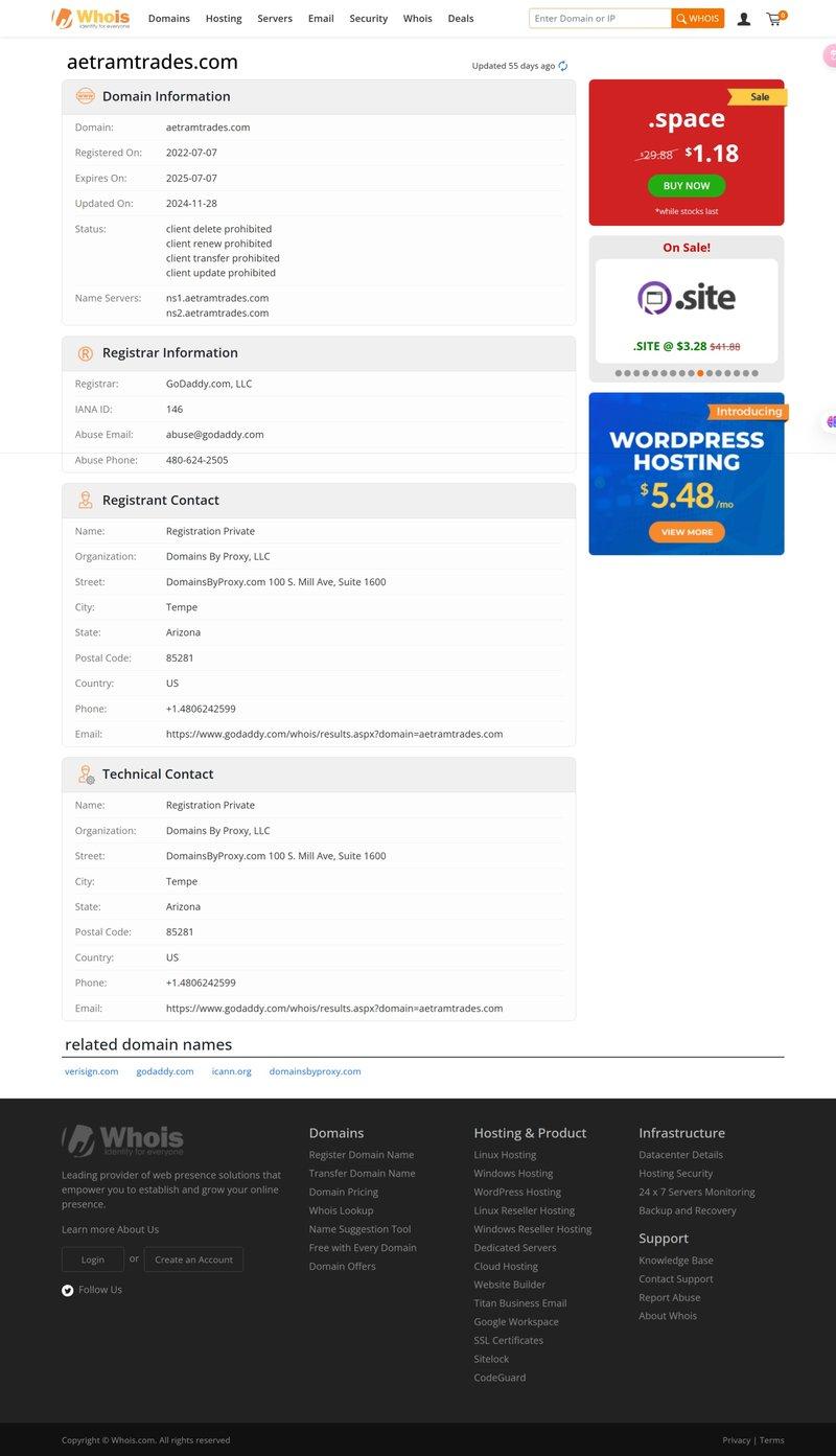Aetram Trades Review: Why We Detected It as a Scam?