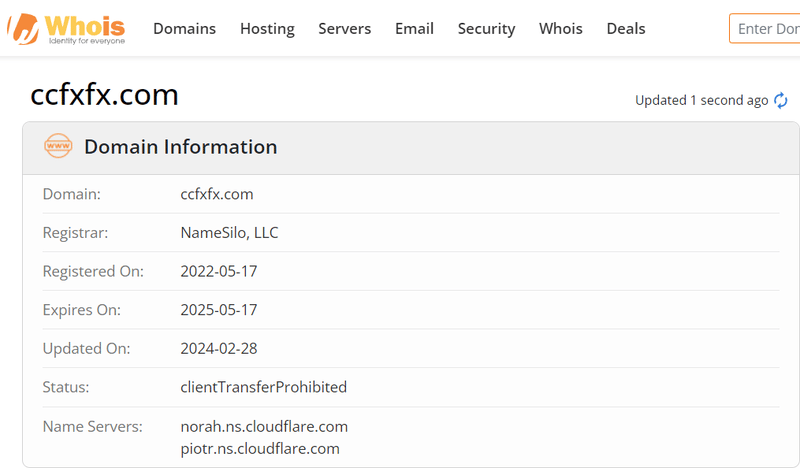 CCFX Review: Why We Detected It as a Scam?