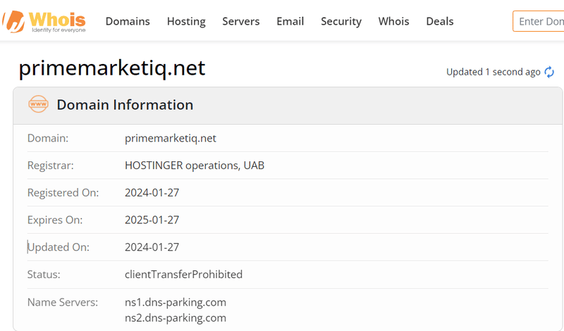 Prime Market IQ Reviews: Rating, Industry Rank, and Risk Analysis