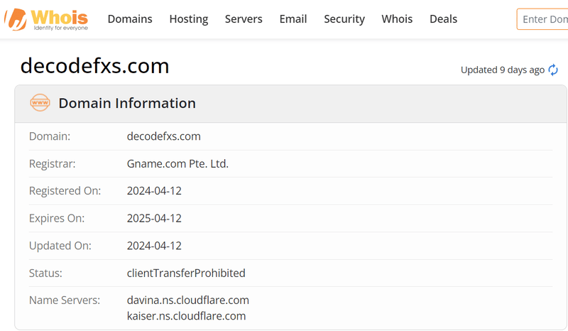 Decode Global Limited