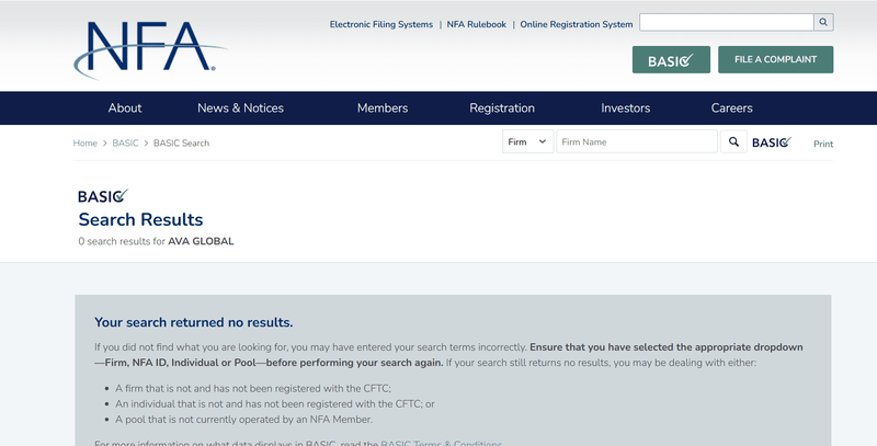 AVA Global Reviews: Rating, Industry Rank, and Risk Analysis