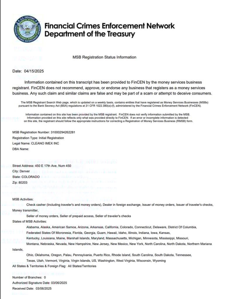 CLEANO IMEX INC Review 2025: Explore cleanoimex.com’s Ratings & Risk ...